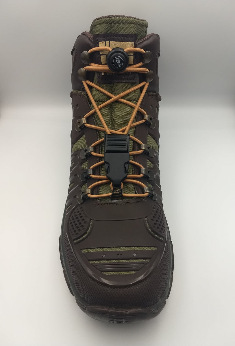 The New HIKER BINDER - Elastic Laces (Designed for Low Cut Boots and S ...